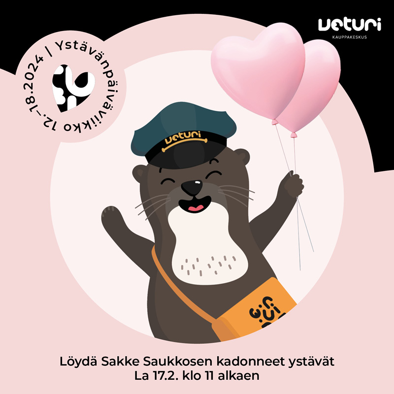 Kauppakeskus Veturi - Ystävänpäivä - Ystävänpäivän ohjelma